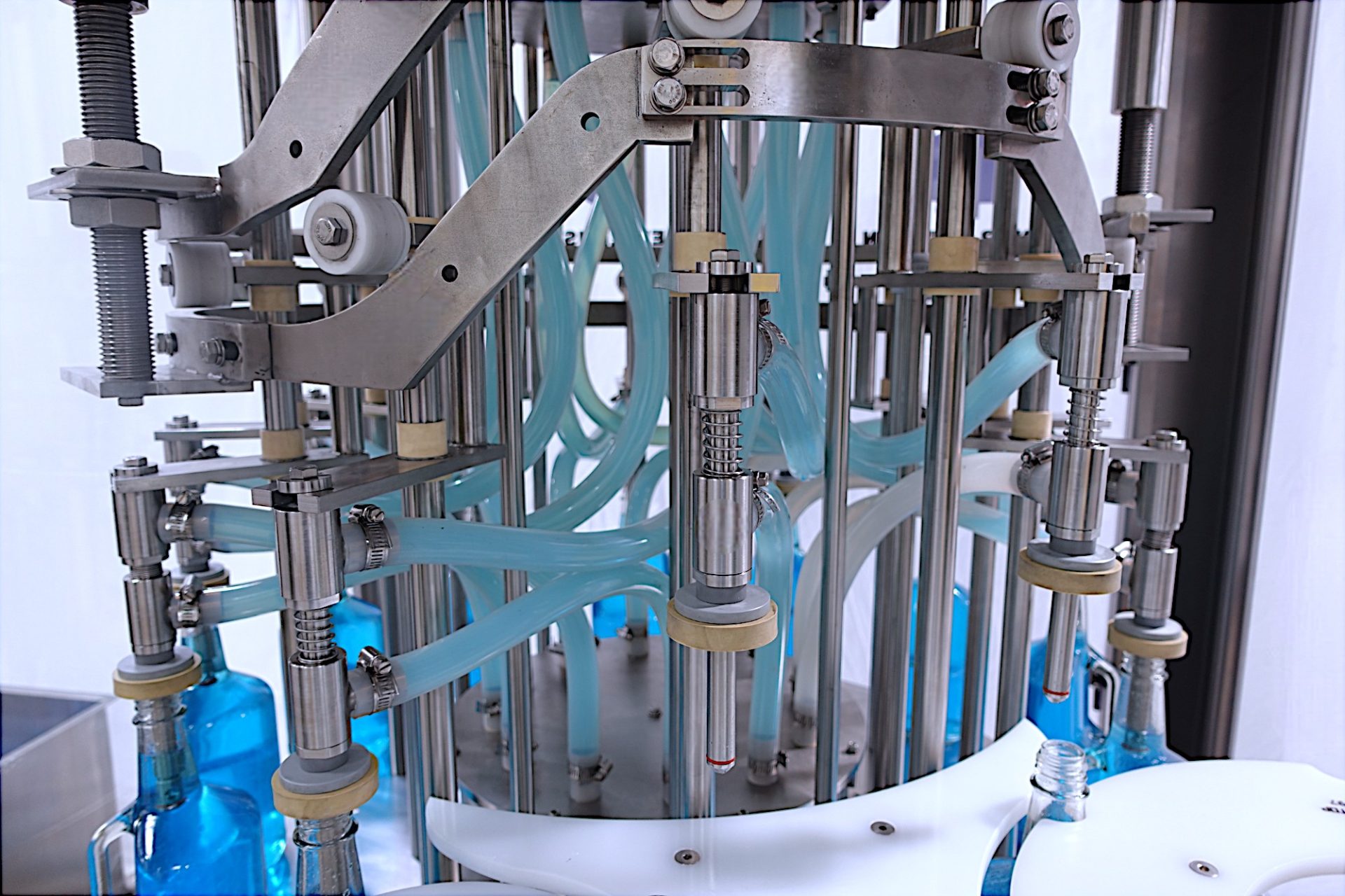 ROF-52 | Rotary Overflow Filler | Automatic Bottle Filling Machine