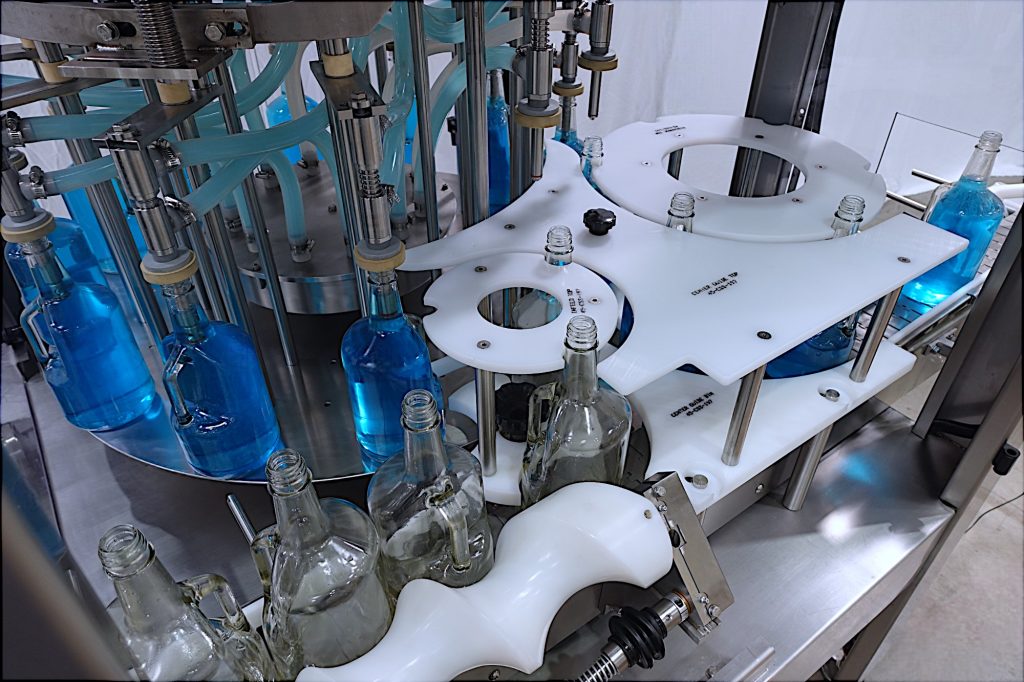 Rotary Overflow Filler (ROF-40) - Accutek Packaging Machine Equipment