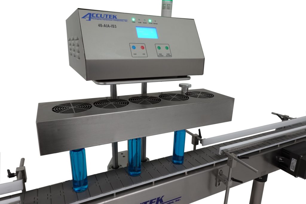 AUTOMATIC INDUCTION SEALER - Accutek Packaging Machine Equipment