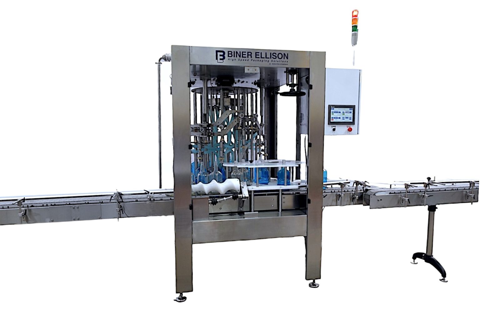 Rotary Overflow Filler - Accutek Packaging Machine Equipment