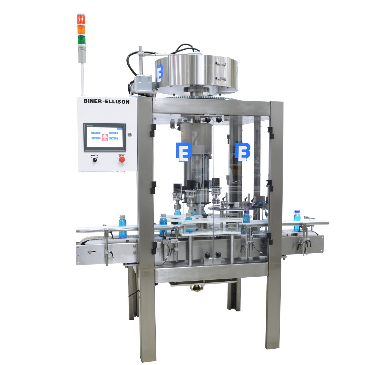 Servo Rotary Chuck Capper | Rotary Chuck Capping Systems